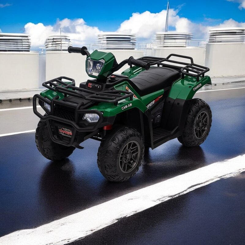 ATV electric copii, Baby Mix, Quad, Pana la 30 kg, Cu 3 viteze, Cu ...