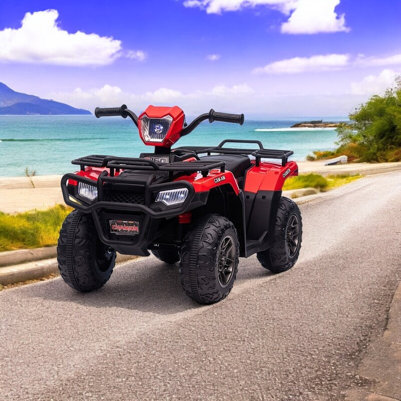 ATV electric copii, Baby Mix, Quad, Pana la 25 kg, Cu 3 viteze, Cu ...