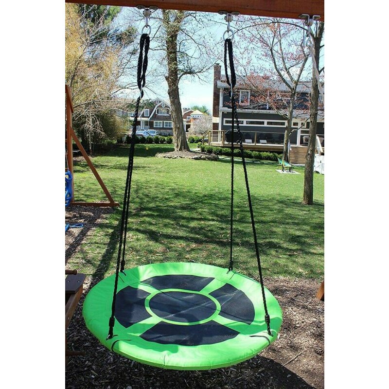 Severno - Leagan de gradina cuib de barza, verde, 100 cm