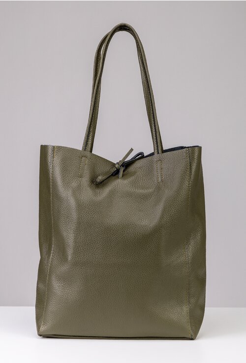 Geanta shopper din piele naturala - Dasha.ro
