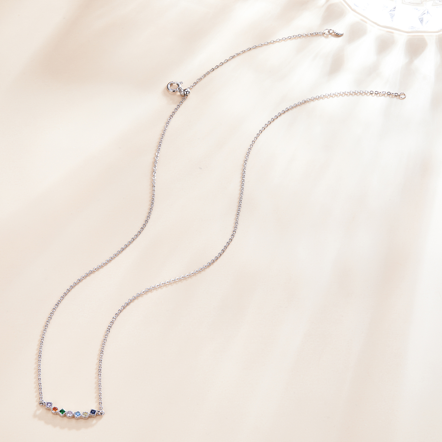Colier din argint Amazing Rainbow