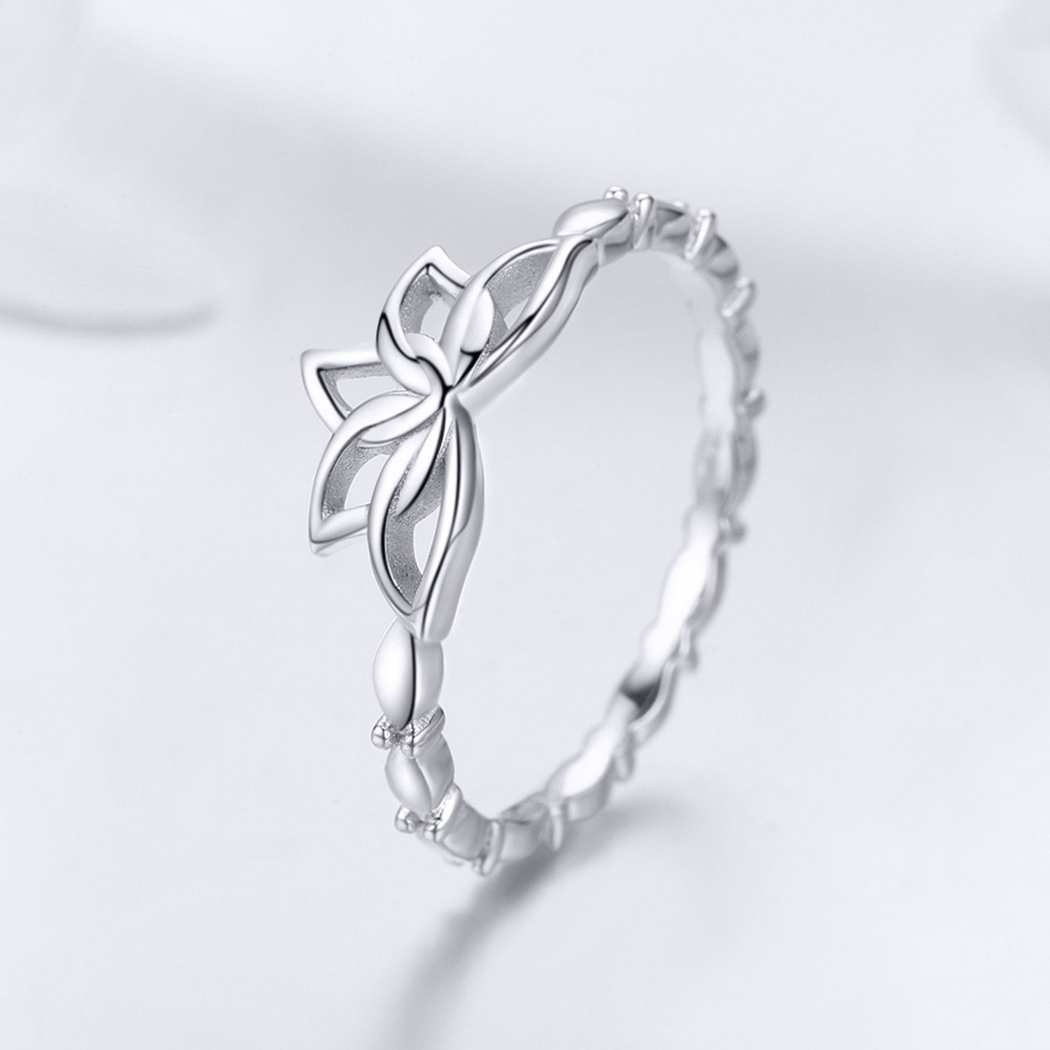 Inel din argint Infinite Lotus