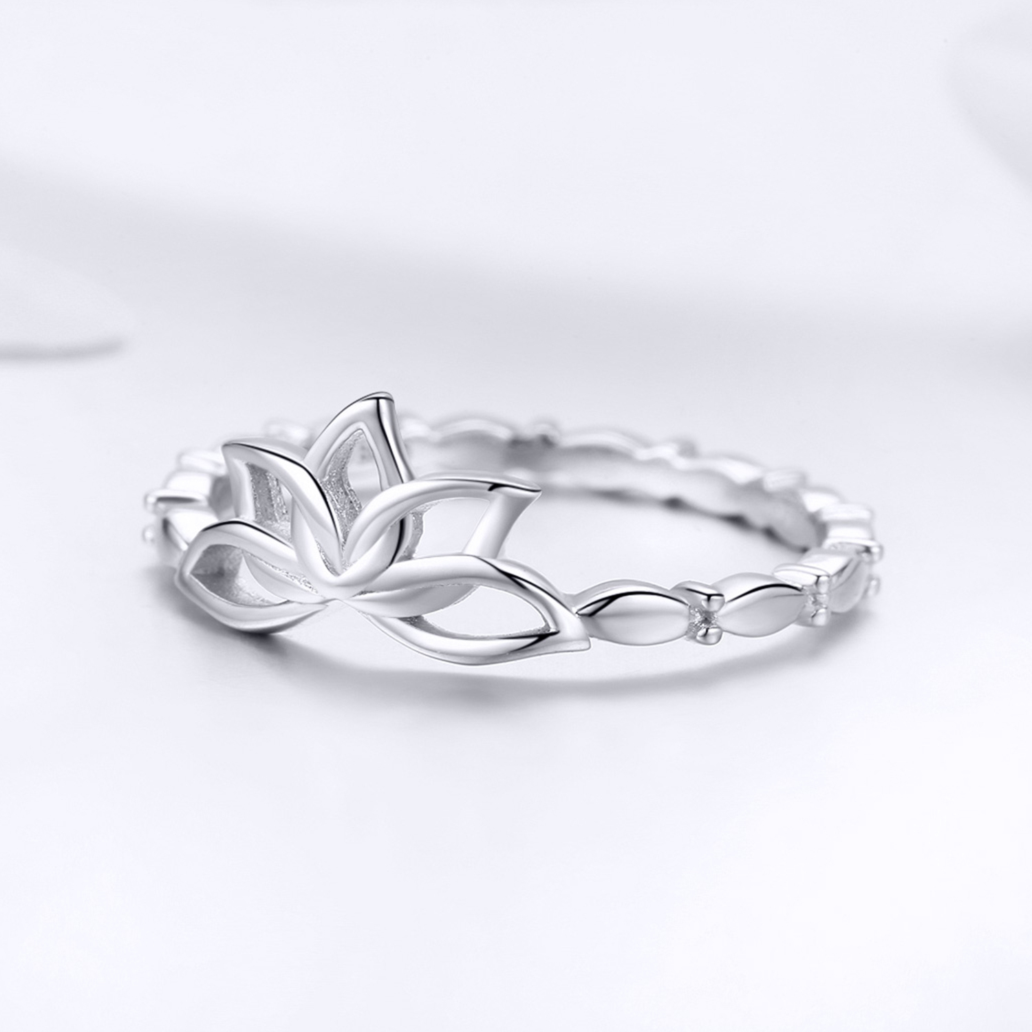 Inel din argint Infinite Lotus