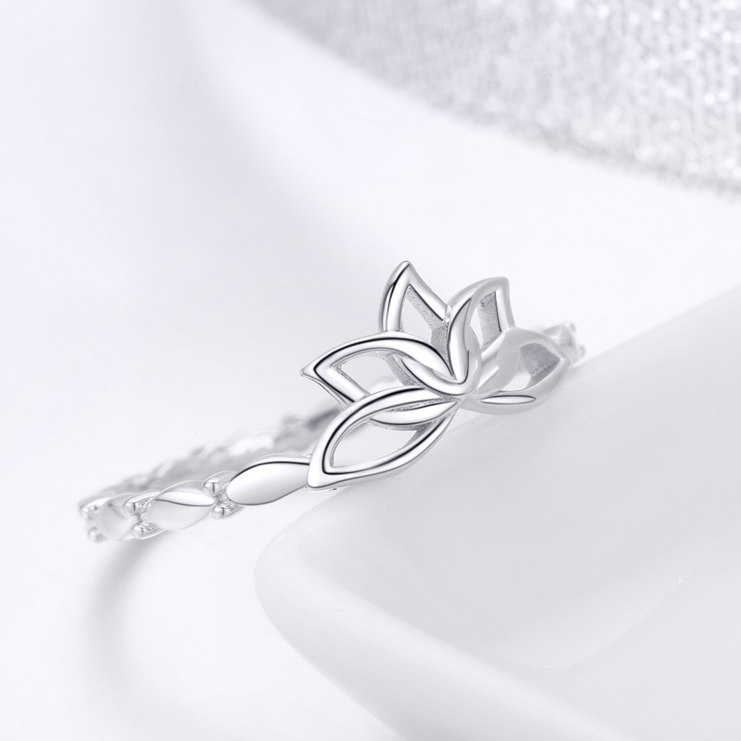 Inel din argint Infinite Lotus