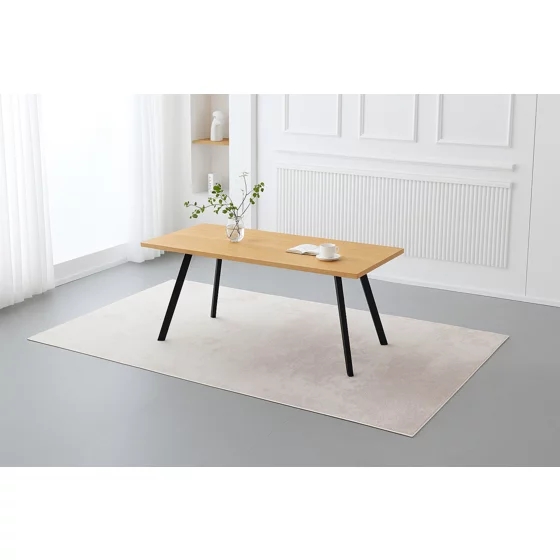 Masa Extensibila Koko, 120-160x80x75 cm, Stejar - Kalenda