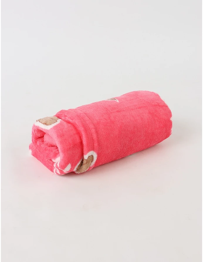 Patura cocolino imprimeuri roz ursuleti