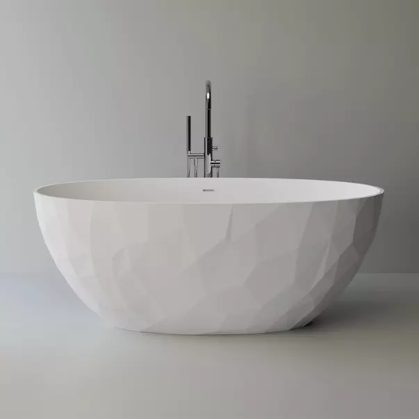 Cada freestanding din compozit Marmite Aruba 167x83 cm 630473171103 ...