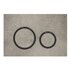 Clapeta de actionare Geberit Sigma 21 aspect beton/inel negru 115.651 ...