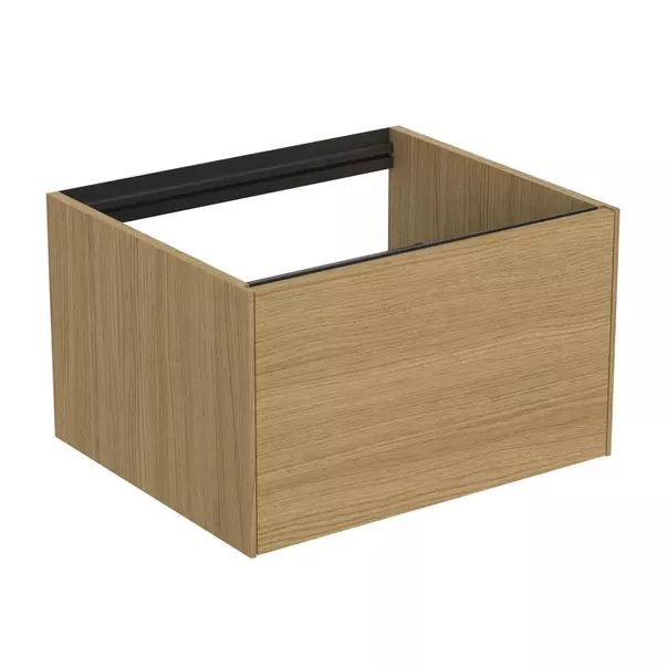 Dulap baza suspendat Ideal Standard Atelier Conca finisaj stejar ...
