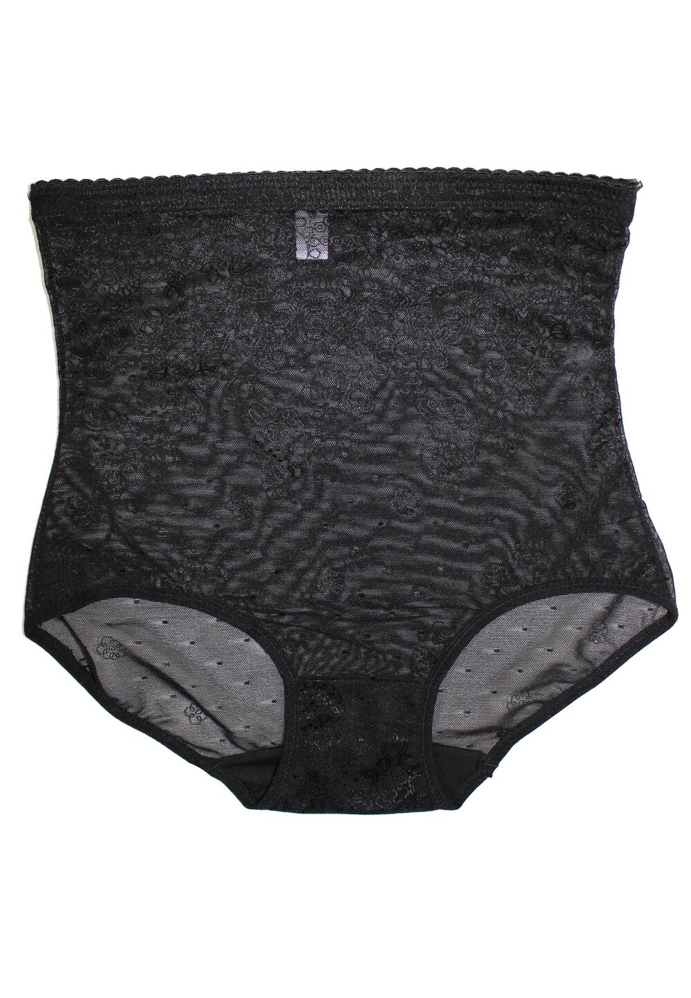 Chilot, modelator din dantela, negru