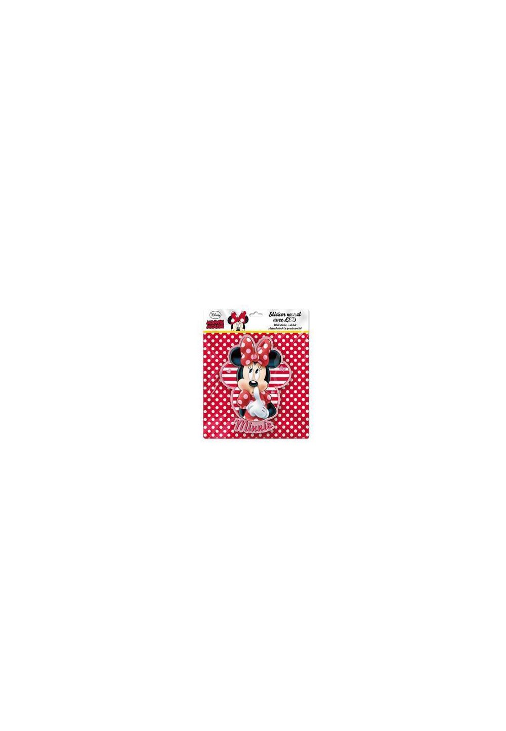 Sticker de perete cu led, Minnie Mouse
